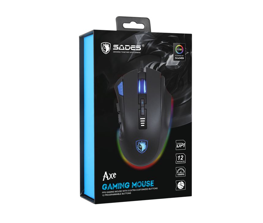 Sades Axe Gaming Mouse Review: Punching Above Its Weight – Total Gaming ...
