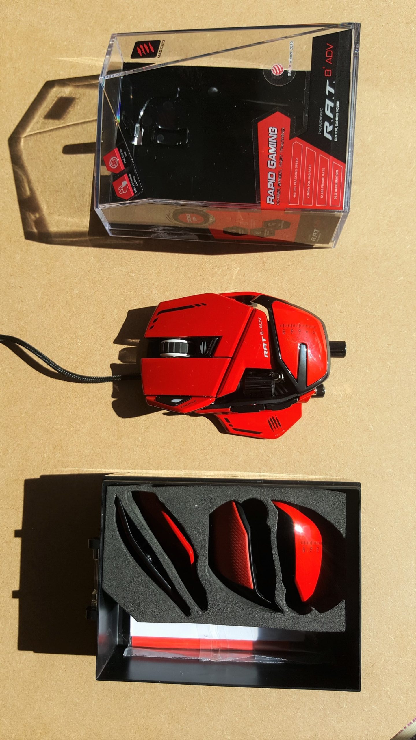 Mad Catz R.A.T. 8+ Adv Review: Superb Modular Mouse – Total Gaming Addicts