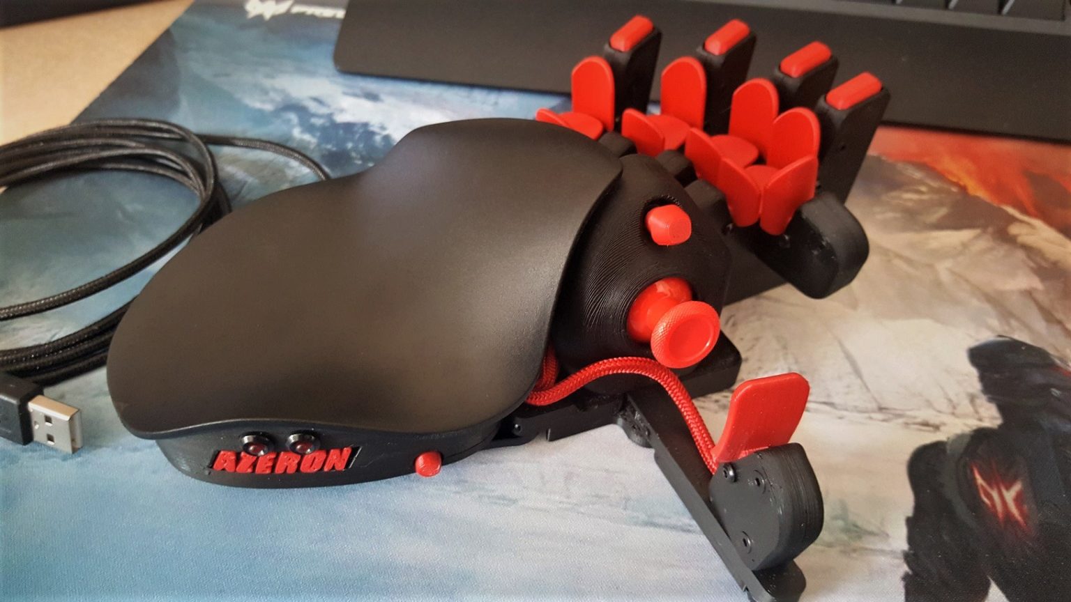 Azeron Compact Gaming Keypad Review: Game Changing Accessibility ...