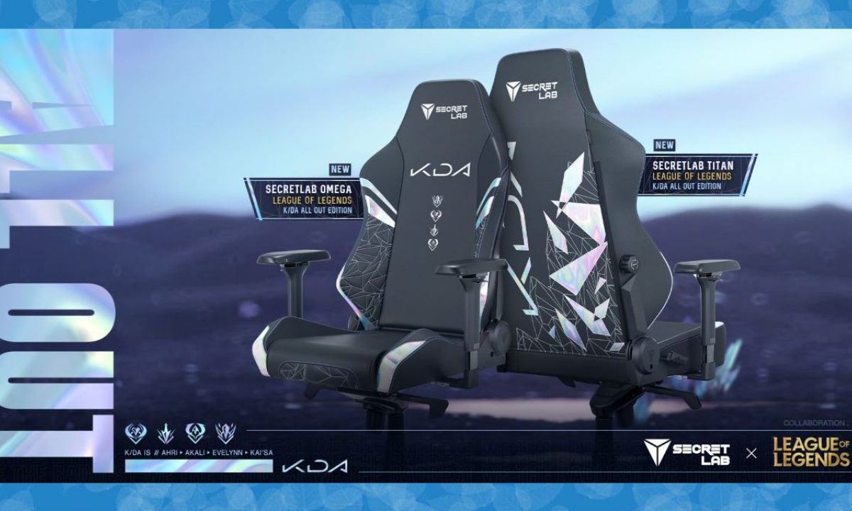 Secret Lab Announce K/DA All-Out Edition Chair – Total Gaming Addicts